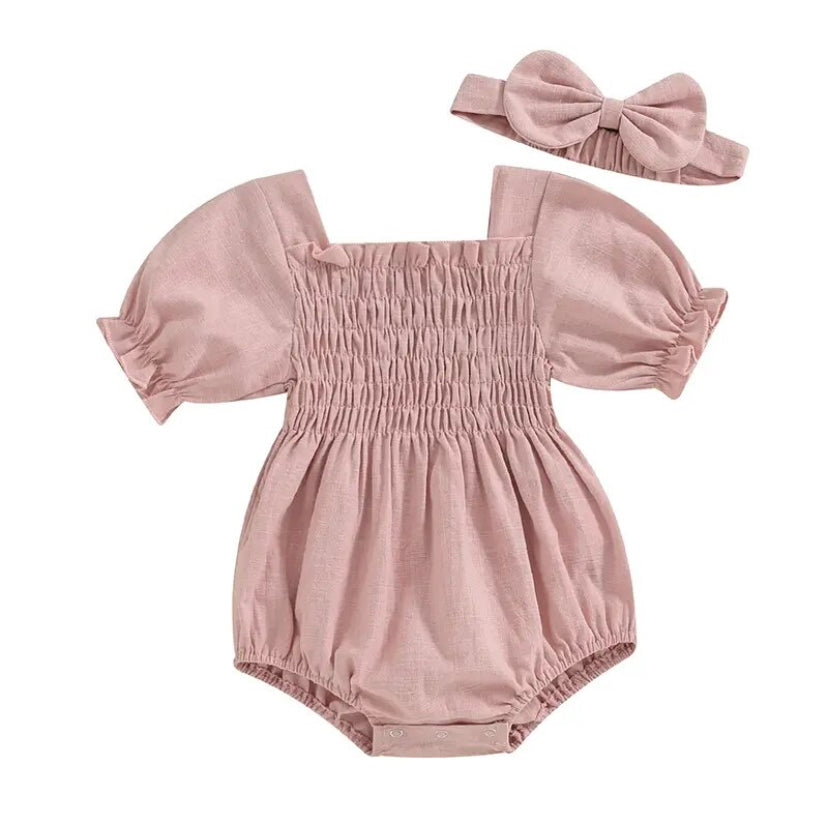 Sonja Romper Pink – Pretty Little Minx